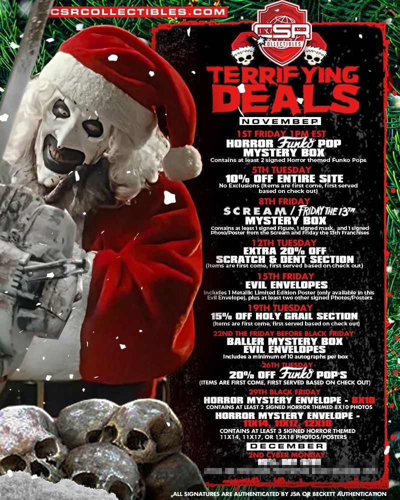 CSR Collectibles - Horror Mystery Envelope – 8×10