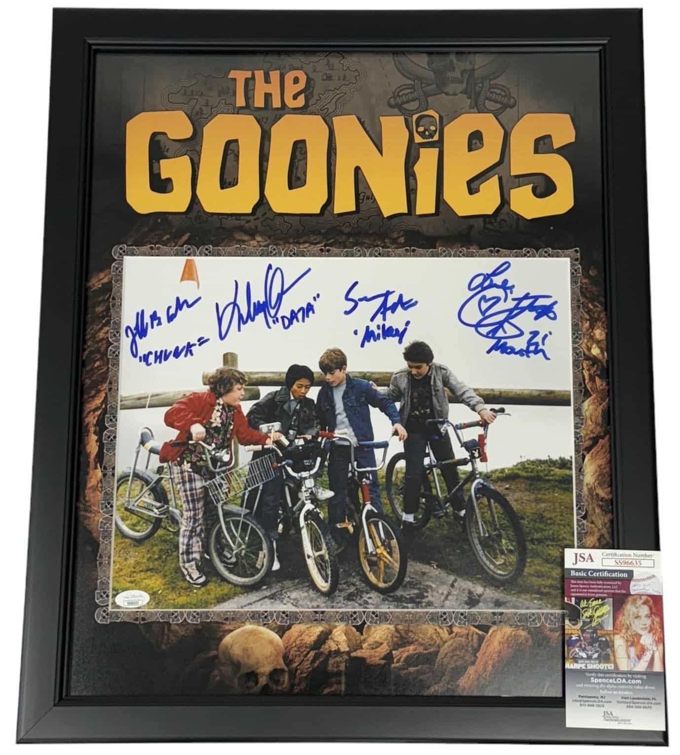 CSR Collectibles - Jeff Cohen, Corey Feldman, Sean Astin, & Jonathan Ke ...