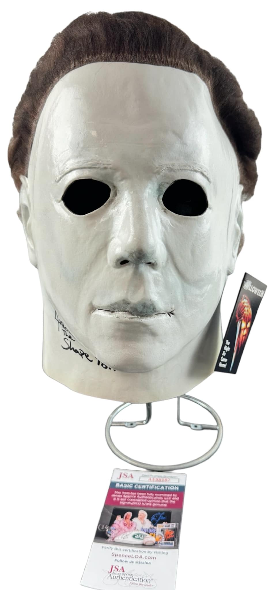 CSR Collectibles - Airon Armstrong signed Mask Michael Myers 1978 ...