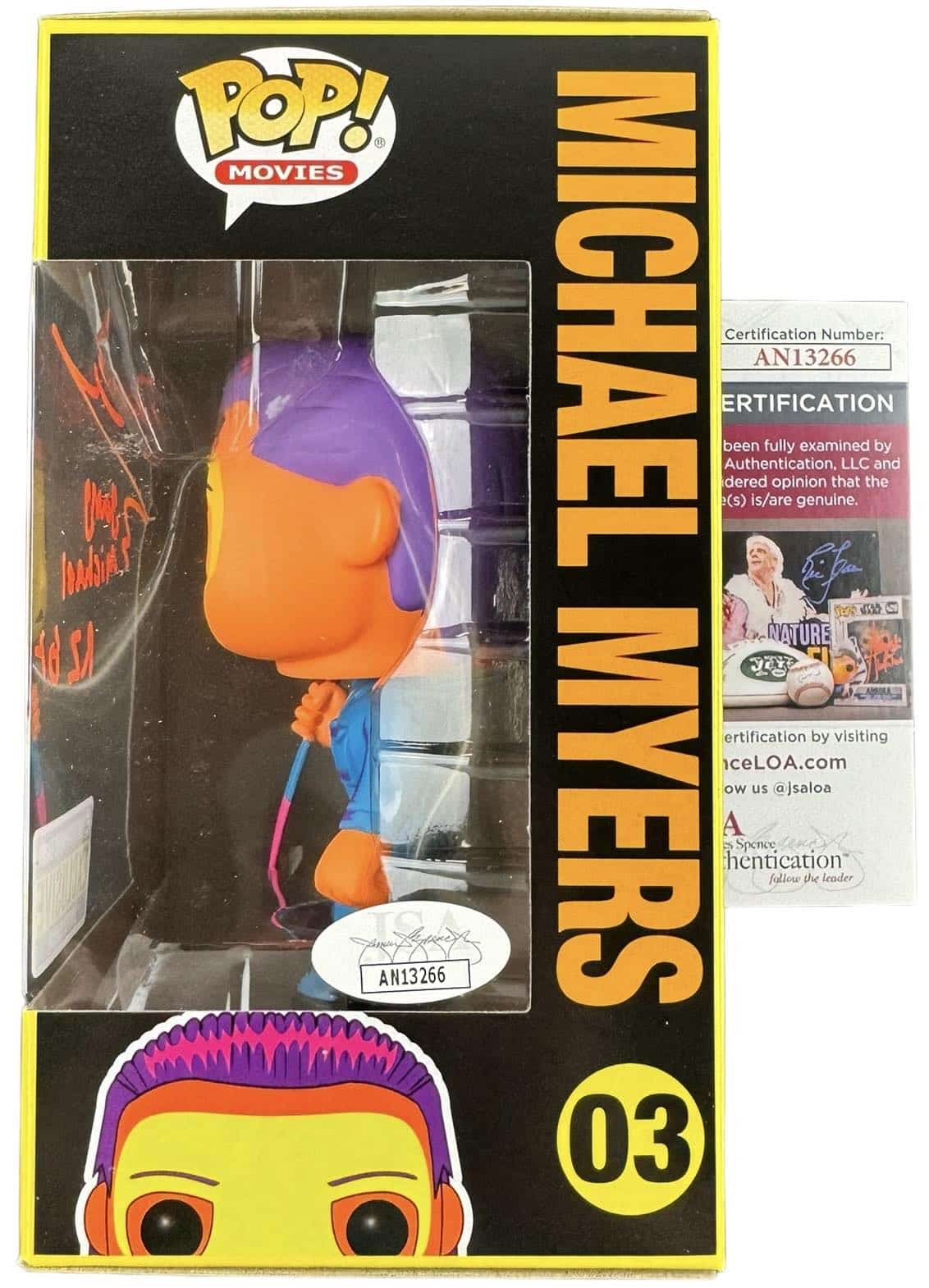 CSR Collectibles - Daeg Faerch signed Black Light Funko Pop Figure ...