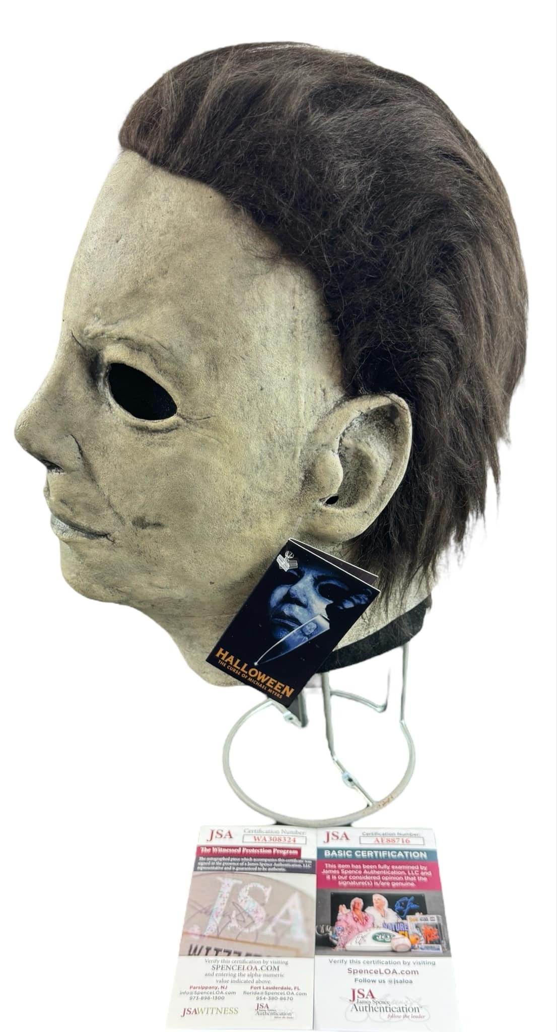 CSR Collectibles - Brad Hardin & A. Michael Lerner signed Mask The ...