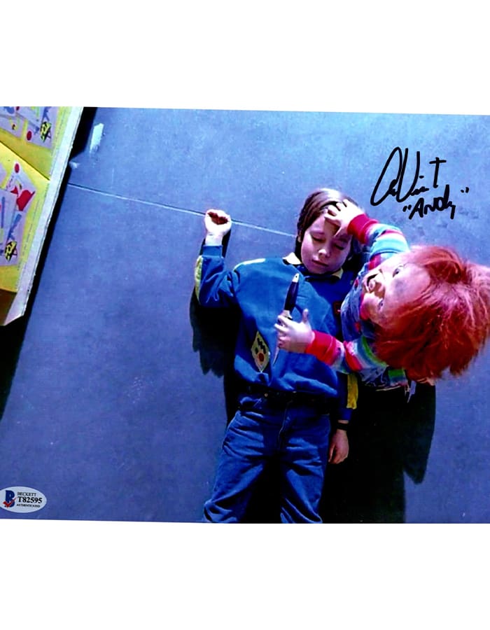 CSR Collectibles - Alex Vincent signed 8×10 Photo Andy Barclay Child?s Play