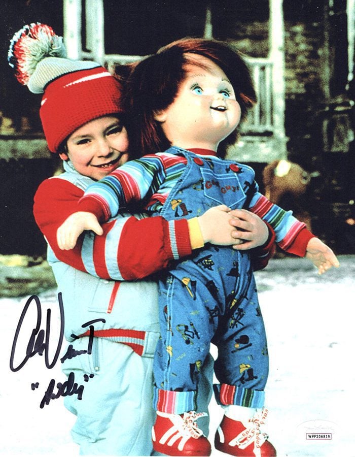 CSR Collectibles - Alex Vincent signed 8×10 Photo Andy Barclay Child?s Play