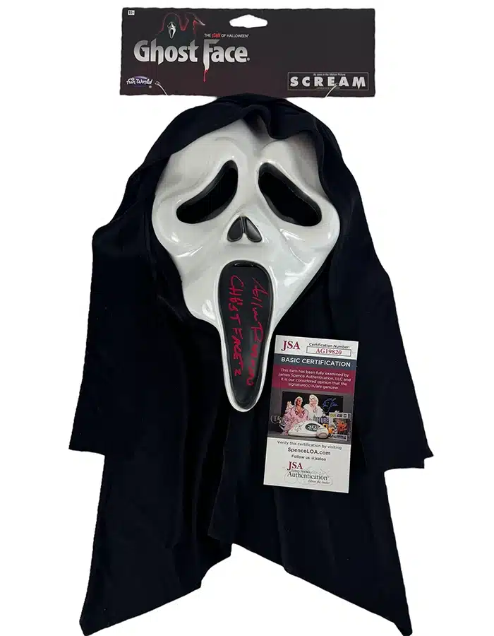 CSR Collectibles - Allen Robinson signed Mask Ghostface Scream 2