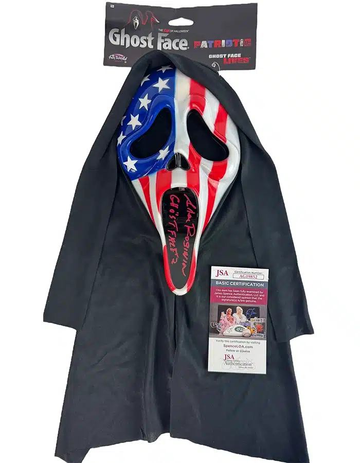 CSR Collectibles - Allen Robinson signed Mask Ghostface Scream 2