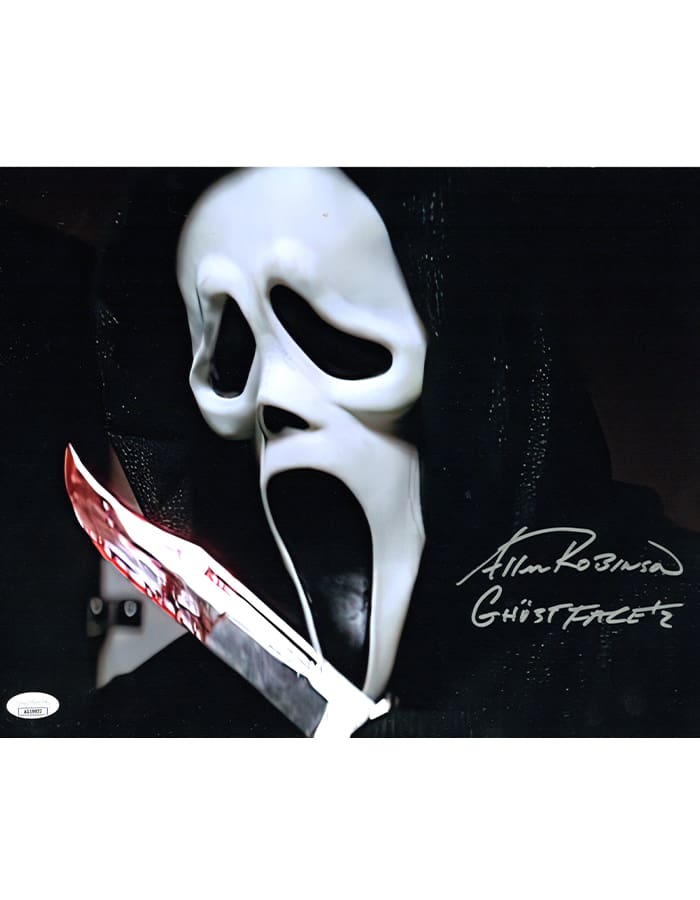 CSR Collectibles - Allen Robinson signed 11×14 Photo Ghostface Scream 2