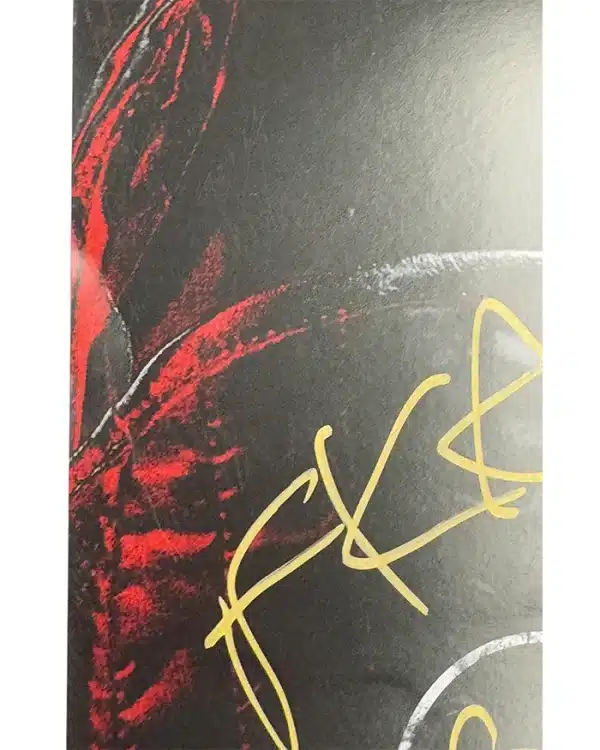 CSR Collectibles - Bill Skarsgard & FKA twigs signed Poster Eric Draven ...