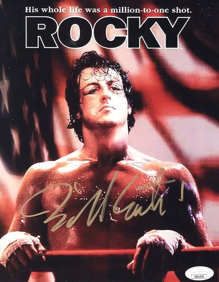 CSR Collectibles - Bill Conti signed 8×10 Photo Composer Rocky