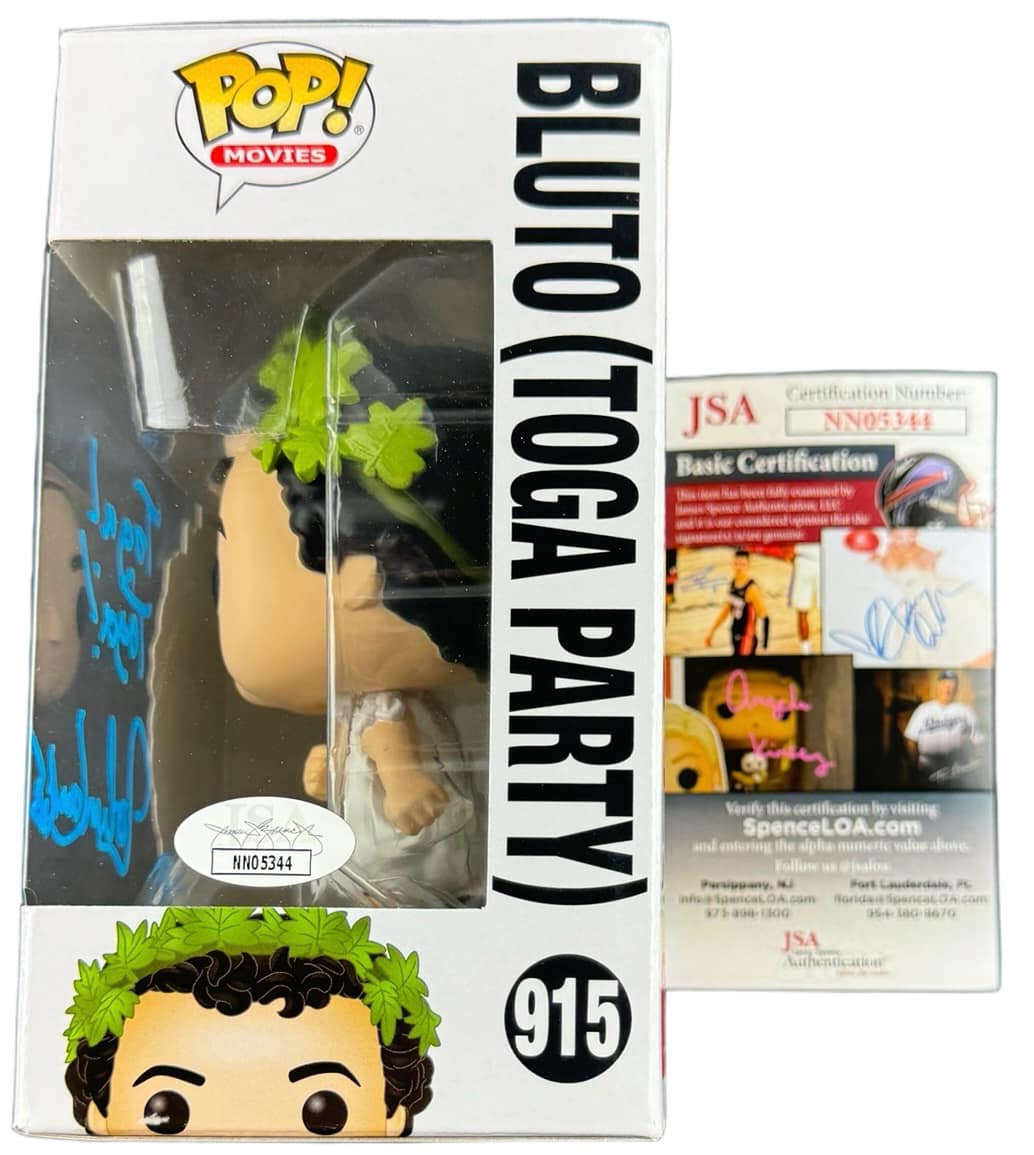 CSR Collectibles - John Landis signed Funko Pop Figure Director Bluto ...