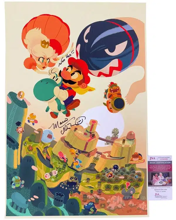 CSR Collectibles - Charles Martinet signed 16″x24″ Art Print Super ...