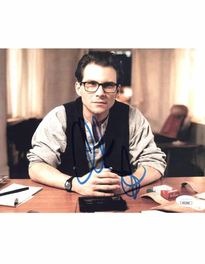 CSR Collectibles - Christian Slater signed 8×10 Photo Malloy Interview ...