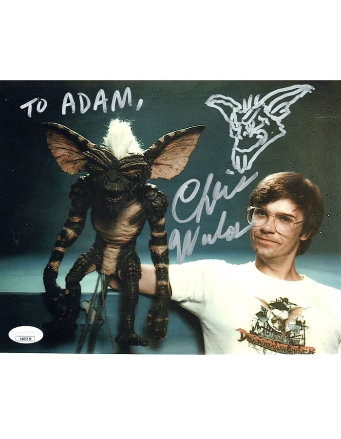 CSR Collectibles - Chris Walas signed & sketched 8×10 Photo Creator ...