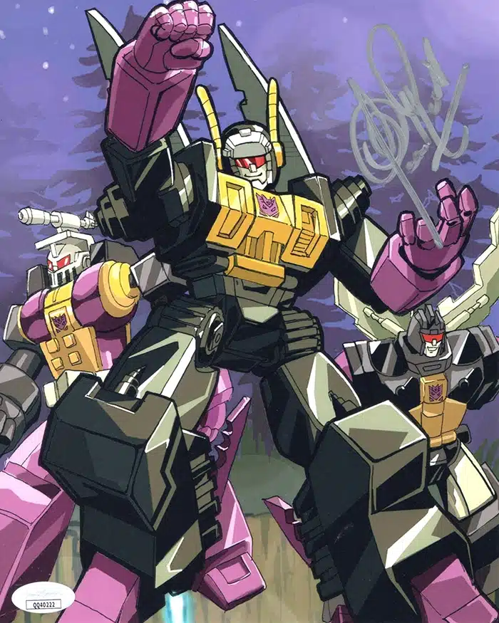 CSR Collectibles - Clive Revill signed 8×10 Photo Kickback The Transformers