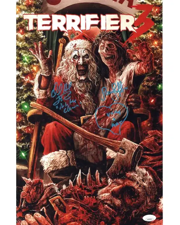 CSR Collectibles - David Howard Thornton & Samantha Scaffidi signed 11× ...