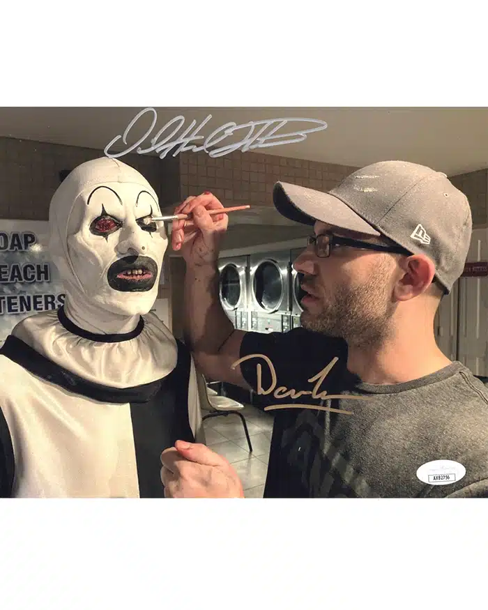 CSR Collectibles - David Howard Thornton & Damien Leone signed 8×10 Photo Art the Clown Director ...