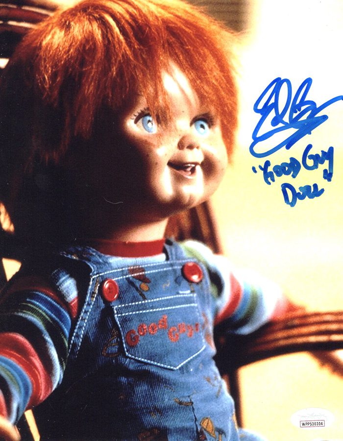 CSR Collectibles - Edan Gross signed 8×10 Photo Good Guy Doll Chucky ...