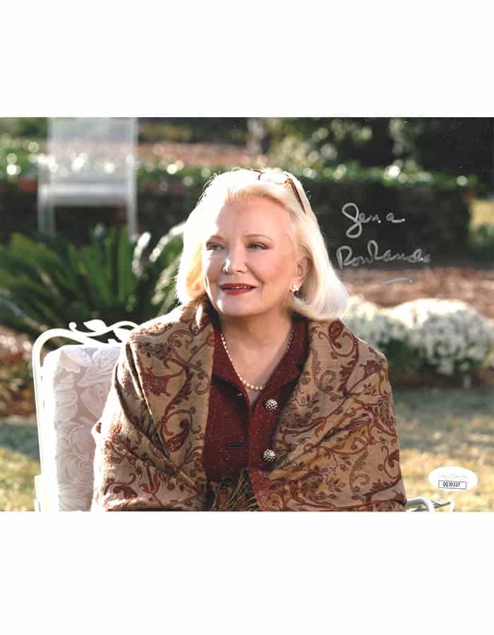 CSR Collectibles - Gena Rowlands signed 8×10 Photo Allie Calhoun The ...