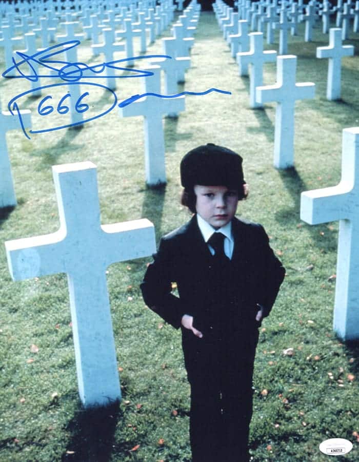 CSR Collectibles - Harvey Stephens signed 11×14 Photo Damien Thorn The Omen