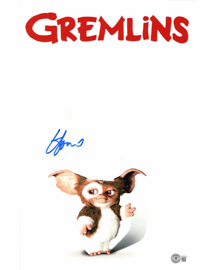 CSR Collectibles - Howie Mandel signed 11×17 Poster Gizmo Gremlins