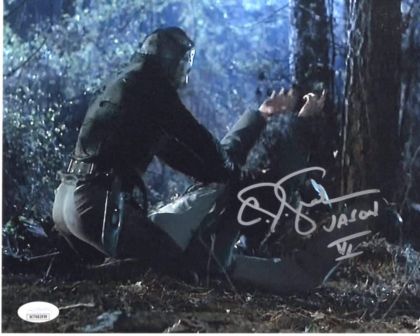 CSR Collectibles - CJ Graham signed 8×10 Photo Jason Voorhees Friday ...