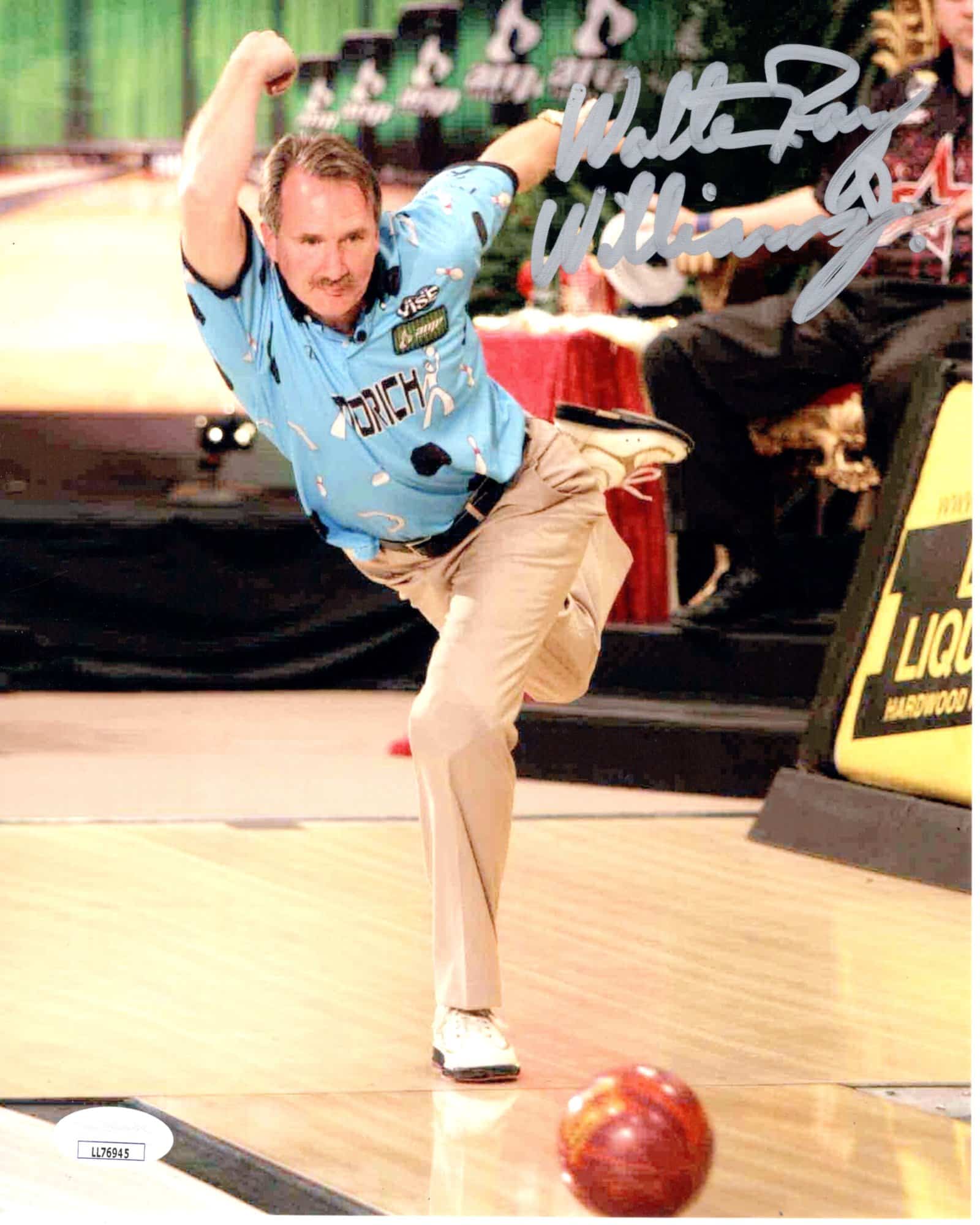 CSR Collectibles - Walter Ray Williams Jr signed 8×10 Photo Bowling