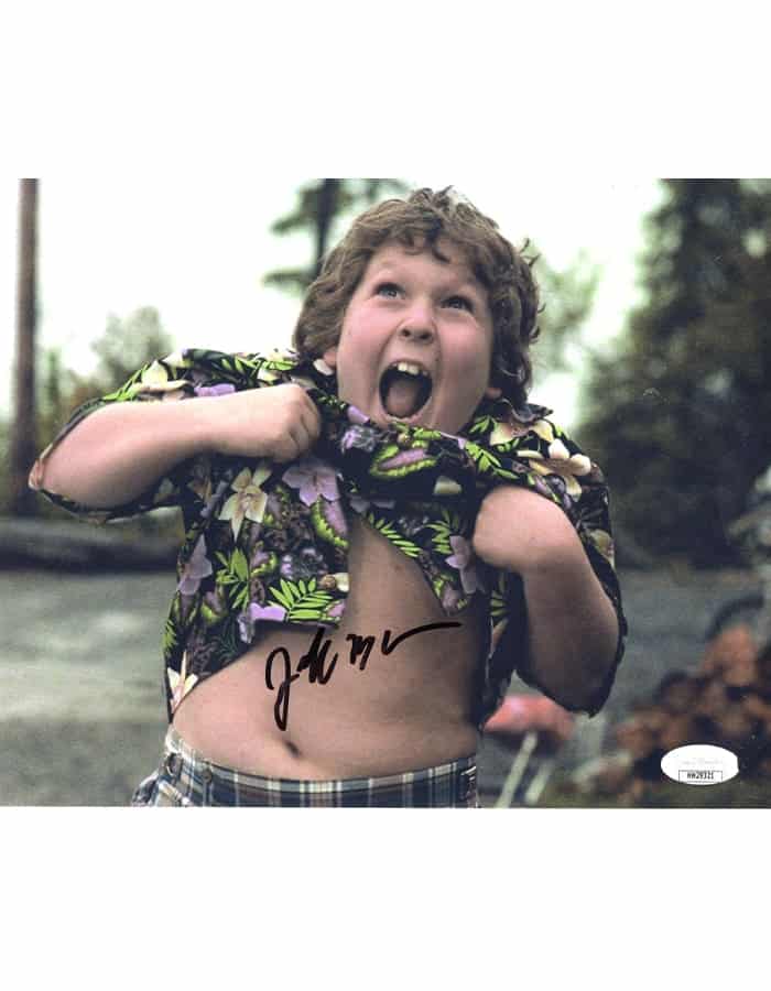 CSR Collectibles - Jeff Cohen signed 8×10 Photo Chunk The Goonies