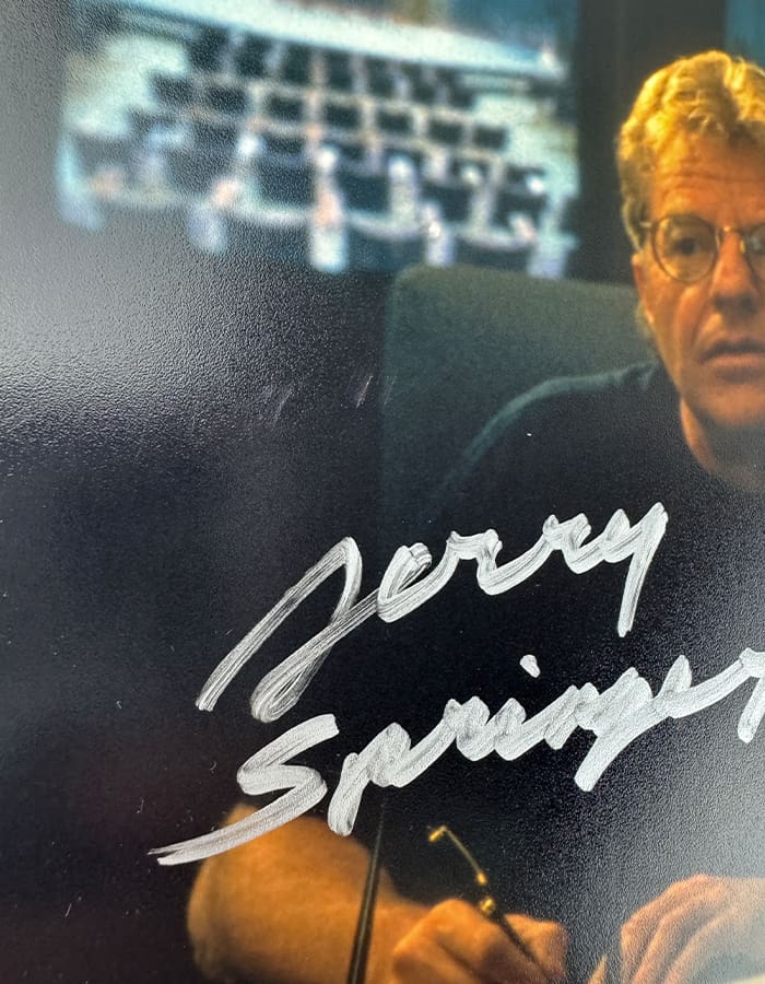 CSR Collectibles - Jerry Springer signed 8×10 Photo Jerry Farrelly ...