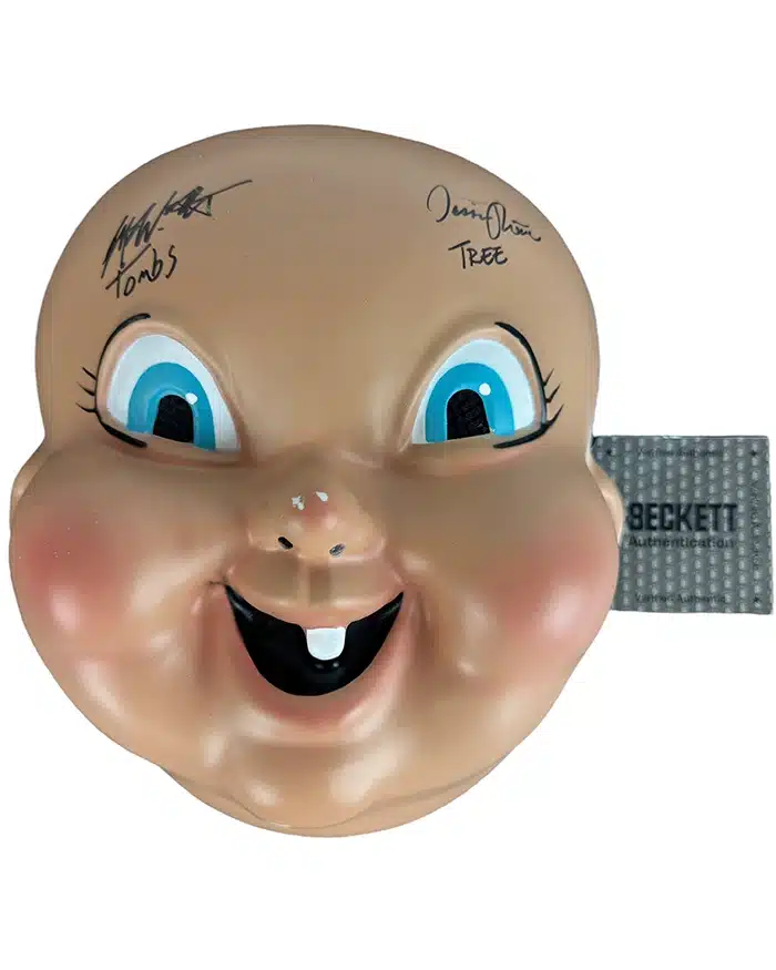 CSR Collectibles - Jessica Rothe & Rob Mello signed Mask Tree Gelbman ...