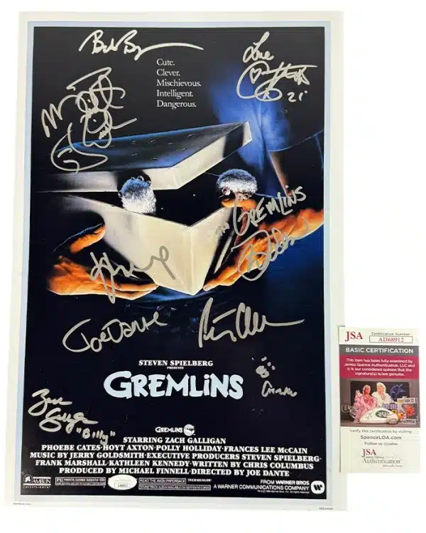 CSR Collectibles - Howie Mandel, Zach Galligan, Joe Dante, Corey ...