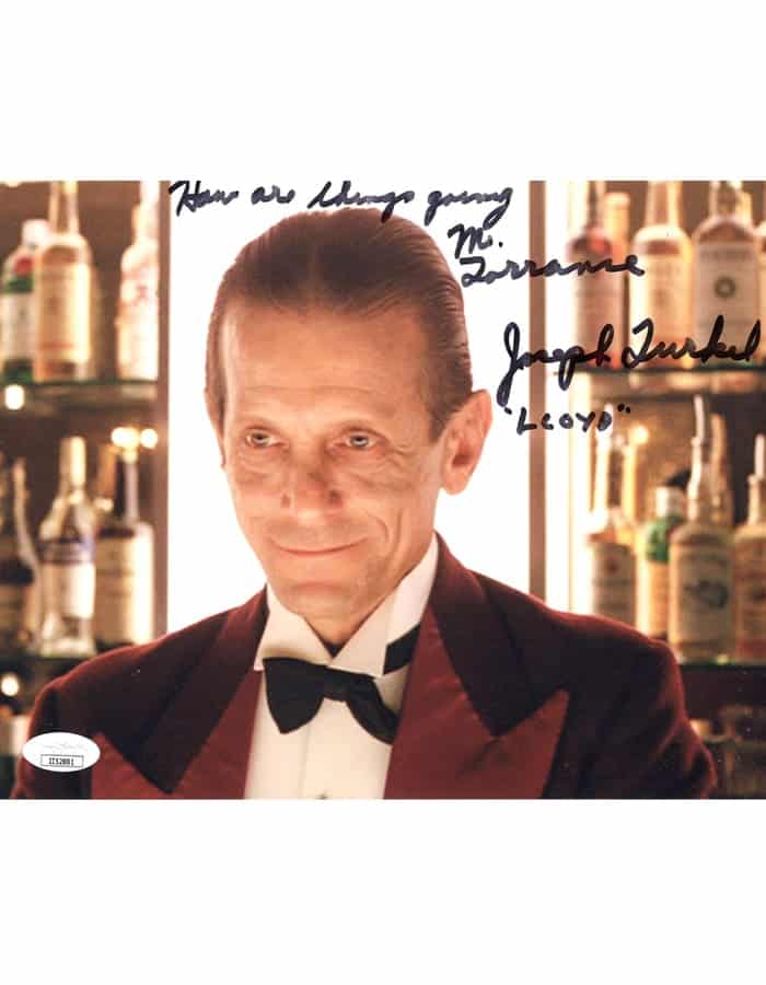 CSR Collectibles - Joseph Joe Turkel signed 8×10 Photo Lloyd the ...
