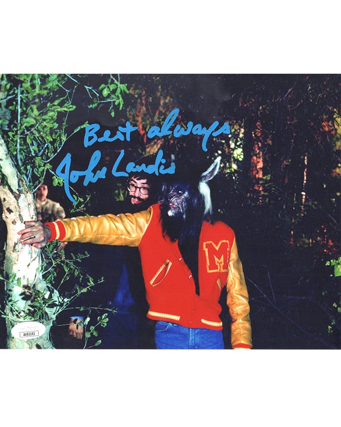 CSR Collectibles - John Landis signed 8×10 Photo Director Michael ...