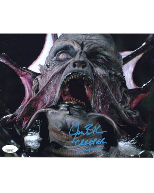 CSR Collectibles - Jonathan Breck signed 8×10 Photo The Creeper Jeepers ...