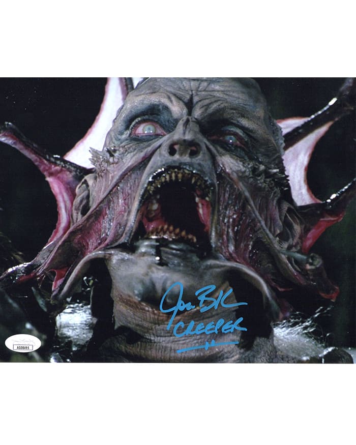 CSR Collectibles - Jonathan Breck signed 8×10 Photo The Creeper Jeepers ...