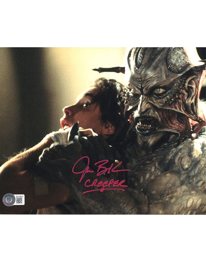 CSR Collectibles - Jonathan Breck signed 8×10 Photo The Creeper Jeepers ...