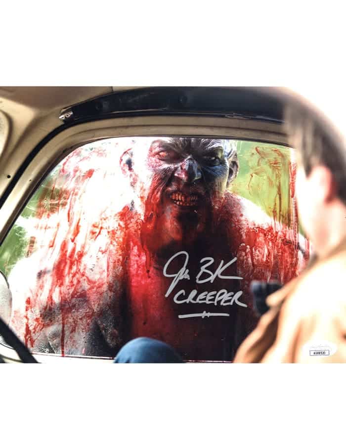 CSR Collectibles - Jonathan Breck signed 8×10 Photo The Creeper Jeepers ...