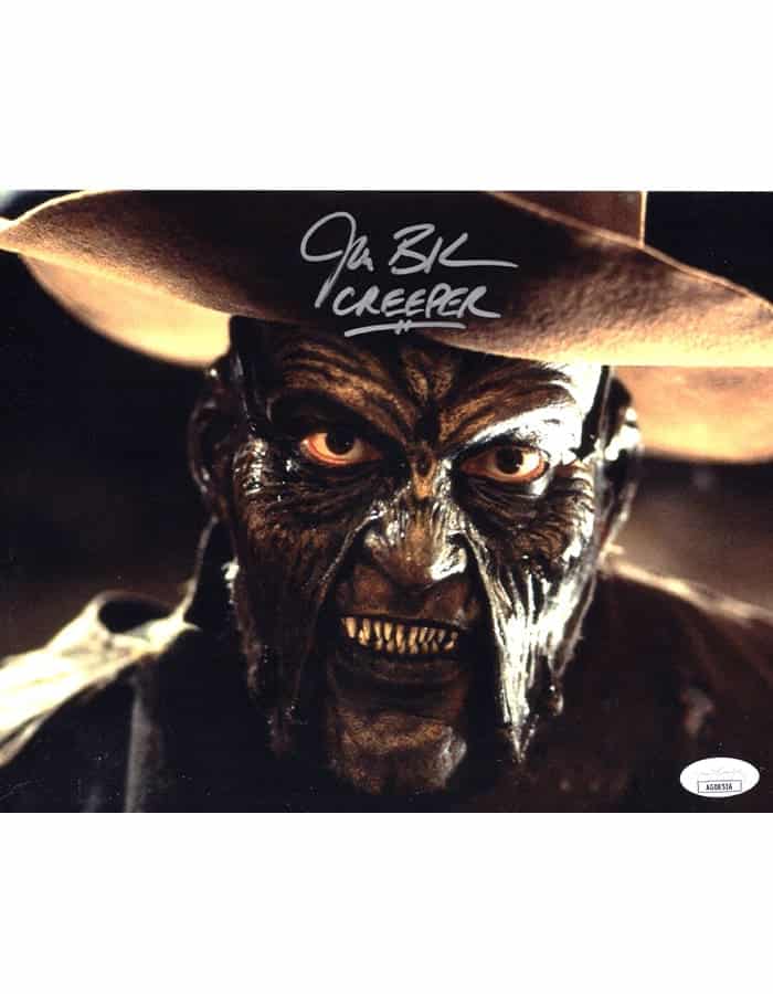 CSR Collectibles - Jonathan Breck signed 8×10 Photo The Creeper Jeepers ...