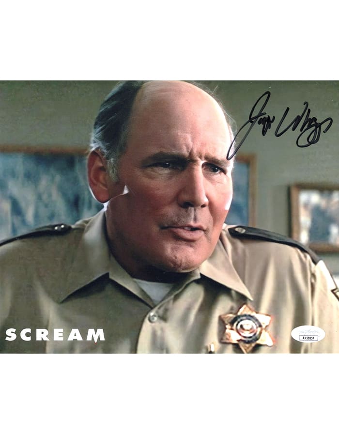 CSR Collectibles - Joseph Whipp signed 8×10 Photo Sheriff Burke Scream