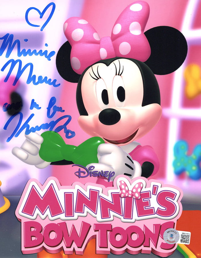 CSR Collectibles - Kaitlyn Robrock signed 8×10 Photo Disney Minnie ...