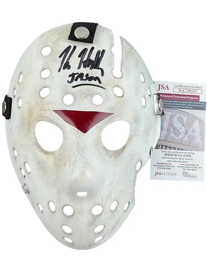 CSR Collectibles - Kane Hodder signed Hockey Mask Jason Voorhees Friday ...