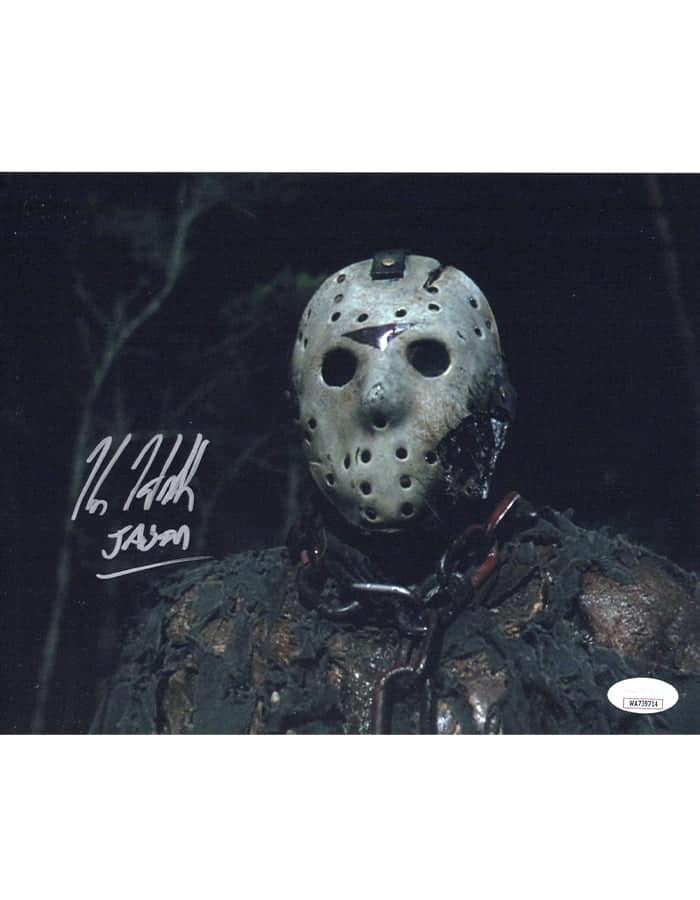 CSR Collectibles - Kane Hodder signed 8×10 Photo Jason Voorhees Friday ...