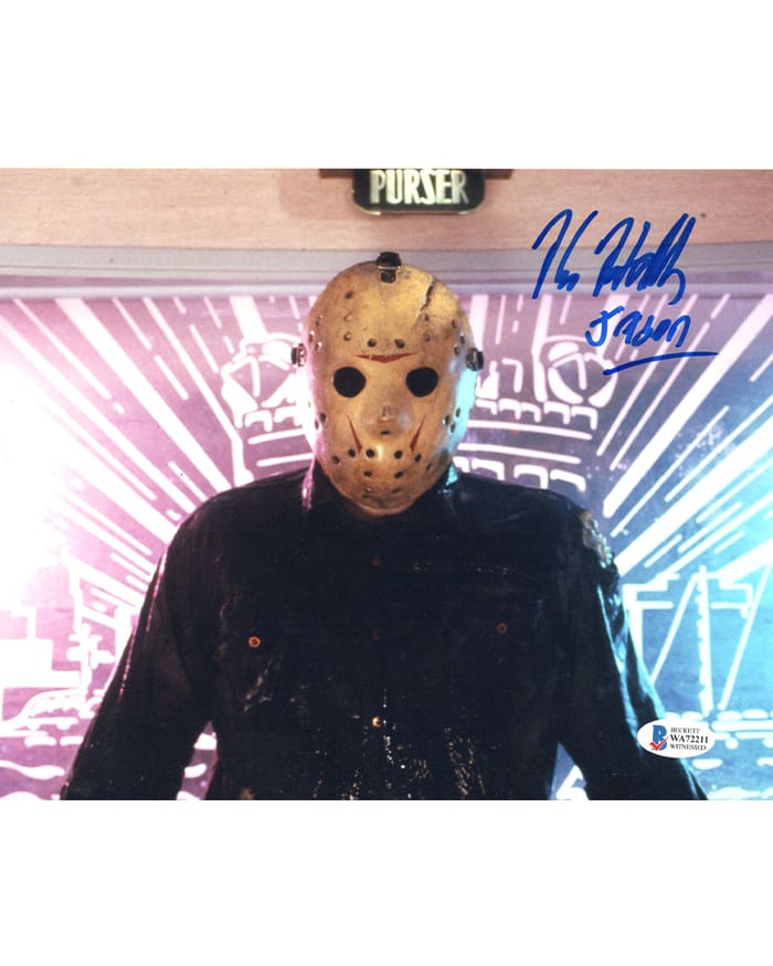 CSR Collectibles - Kane Hodder signed 8×10 Photo Jason Voorhees Friday ...