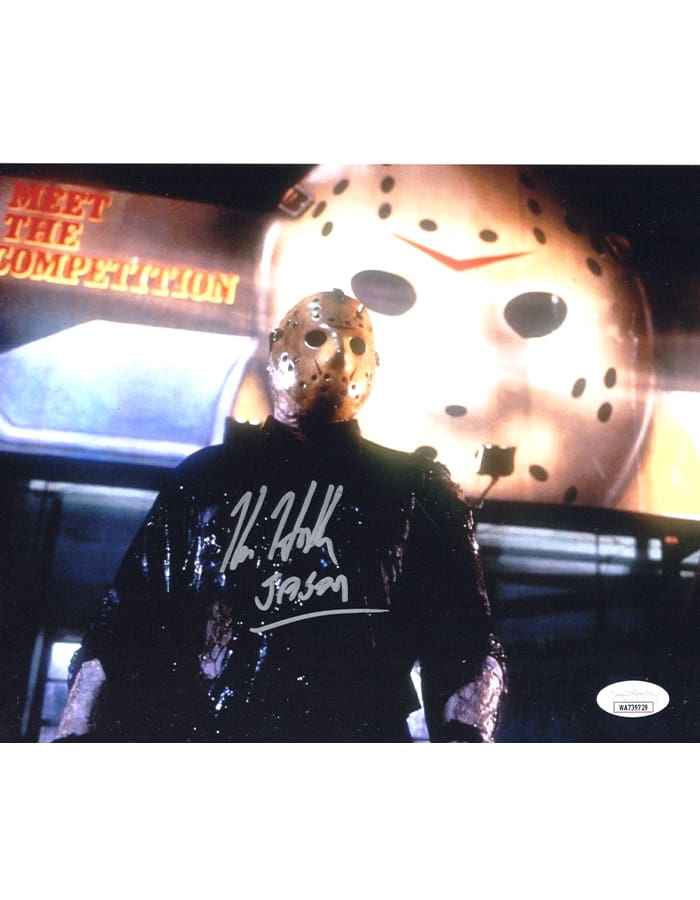 CSR Collectibles - Kane Hodder signed 8×10 Photo Jason Voorhees Friday ...