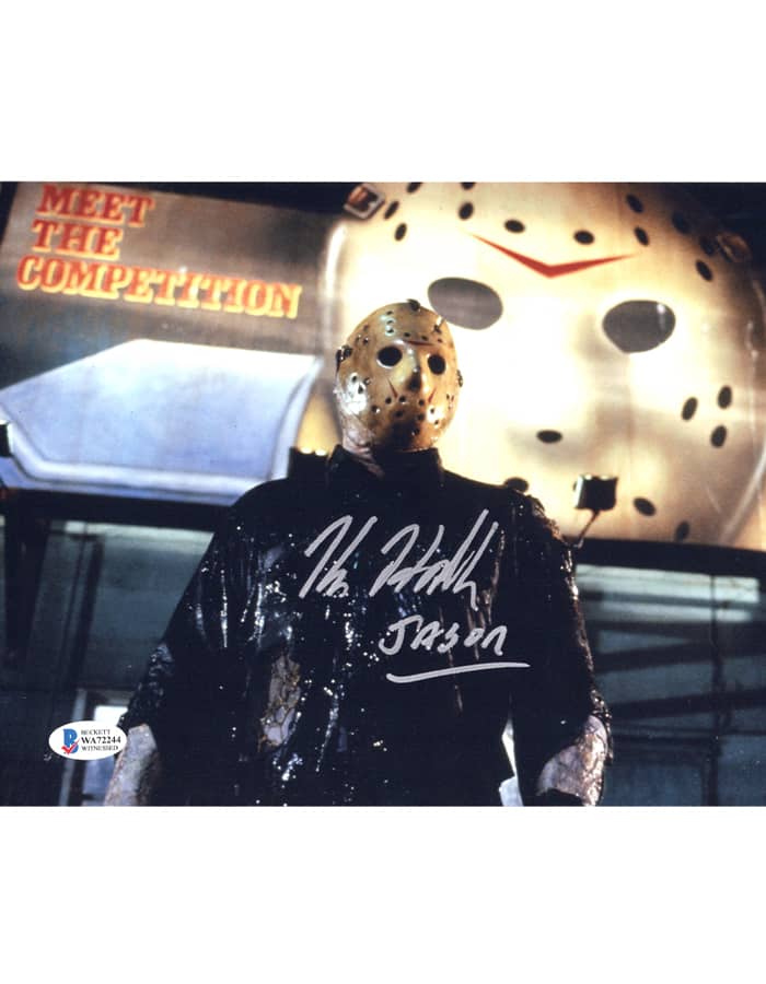 CSR Collectibles - Kane Hodder signed 8×10 Photo Jason Voorhees Friday ...