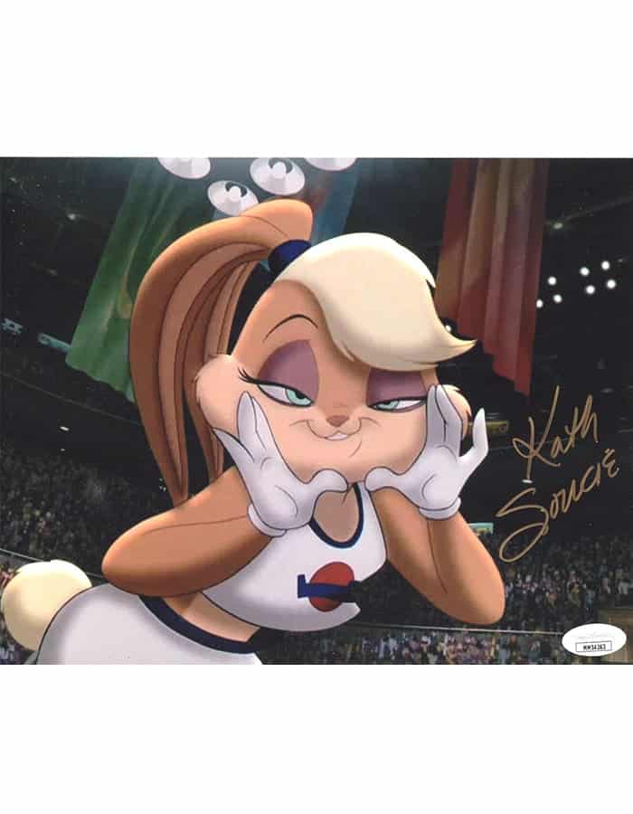 CSR Collectibles - Kath Soucie signed 8×10 Photo Lola Bunny Space Jam