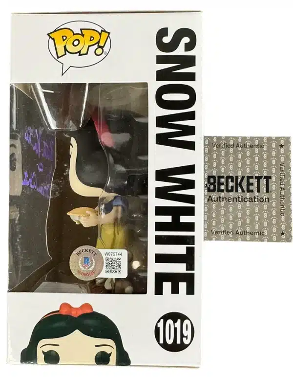 CSR Collectibles - Katie Von Till signed Funko Pop Figure Disney Snow White