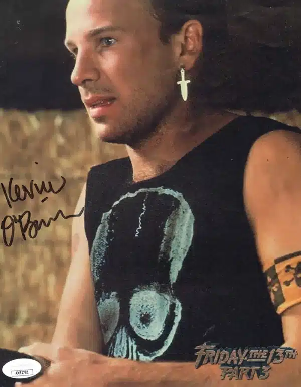 CSR Collectibles - Kevin O’Brien signed 8×10 Photo Loco Friday the 13th Part 3