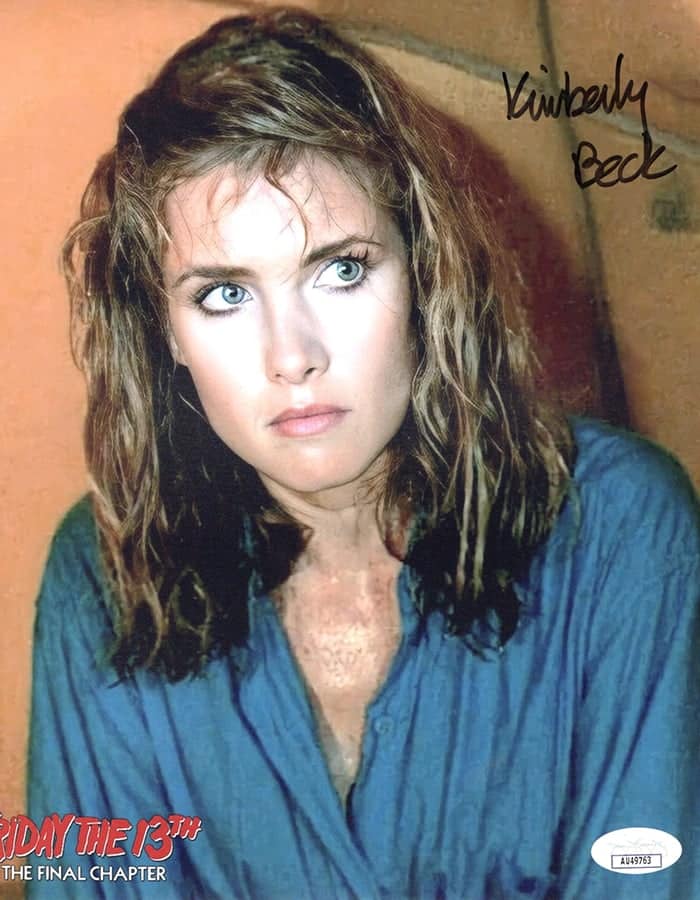 CSR Collectibles - Kimberly Beck signed 8×10 Photo Trish Jarvis Friday the 13th Part 4 The Final ...