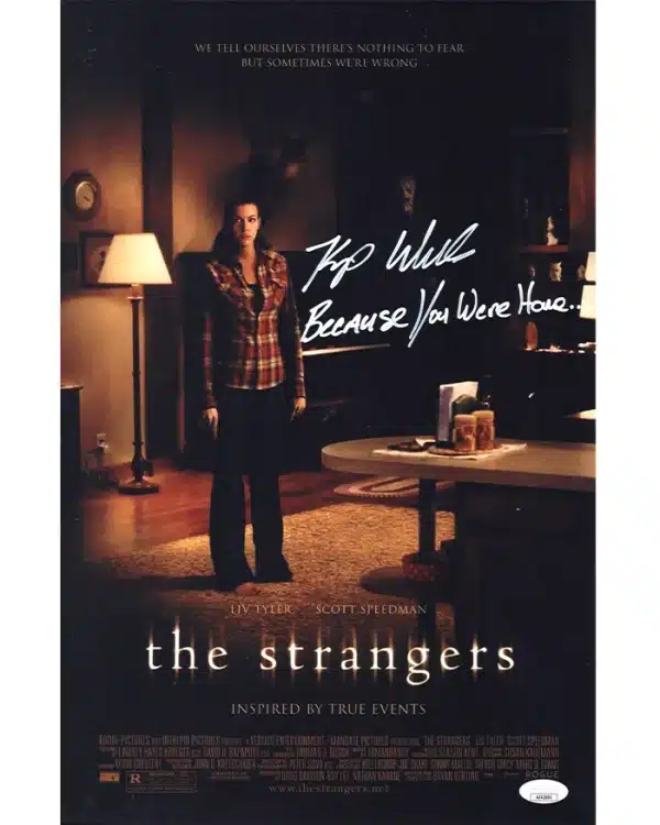 CSR Collectibles - Kip Weeks signed 11×17 Poster Man in Mask The Strangers