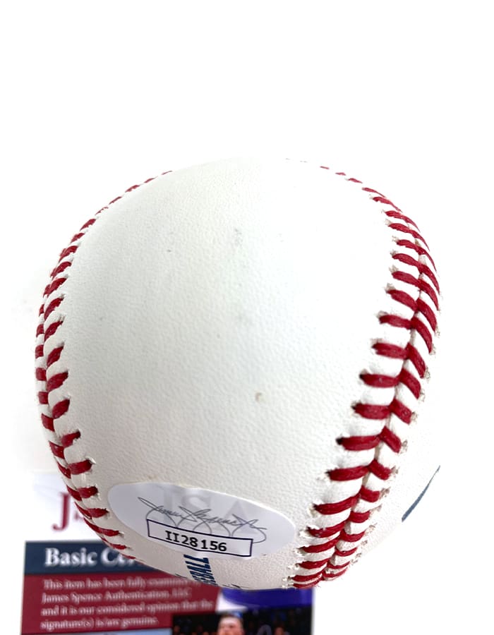 CSR Collectibles - Jay Leno signed Baseball