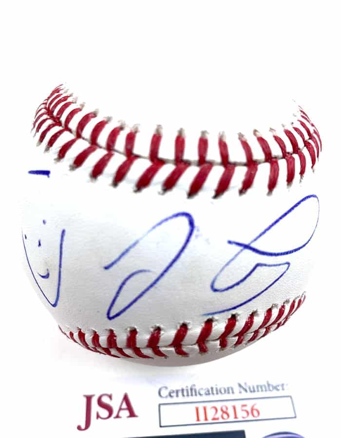 CSR Collectibles - Jay Leno signed Baseball